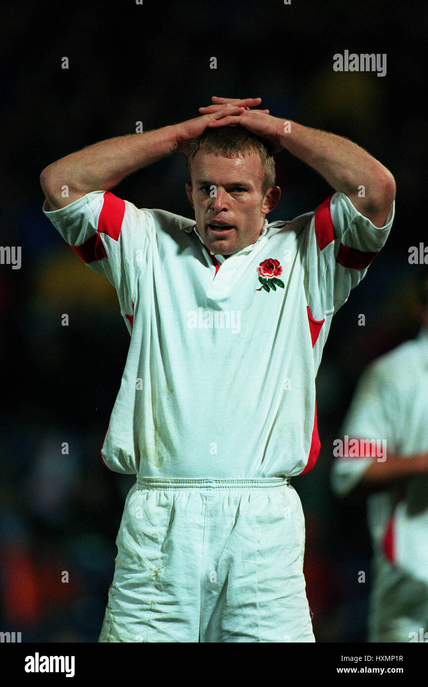 TIM RODBER ENGLAND & NORTHAMPTON RU 14 November 1998 Stock Photo - Alamy