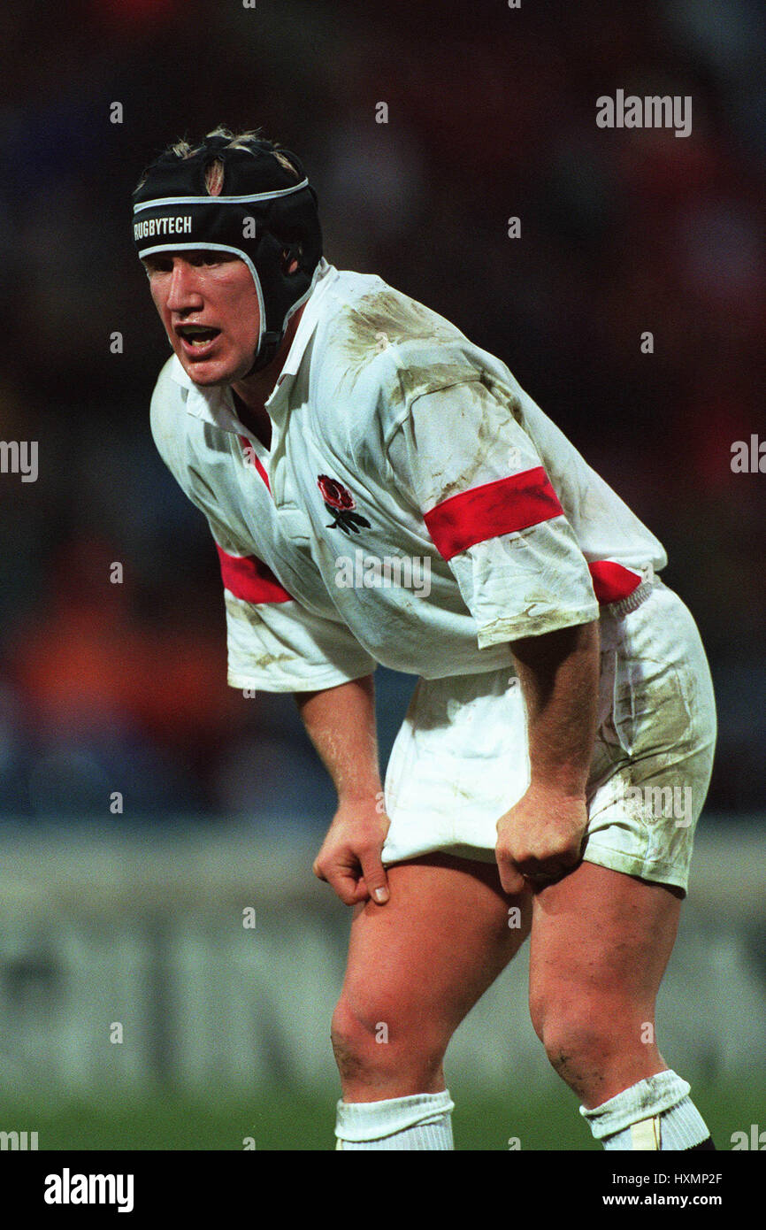 NEIL BACK ENGLAND & LEICESTER TIGERS RU 14 November 1998 Stock Photo ...
