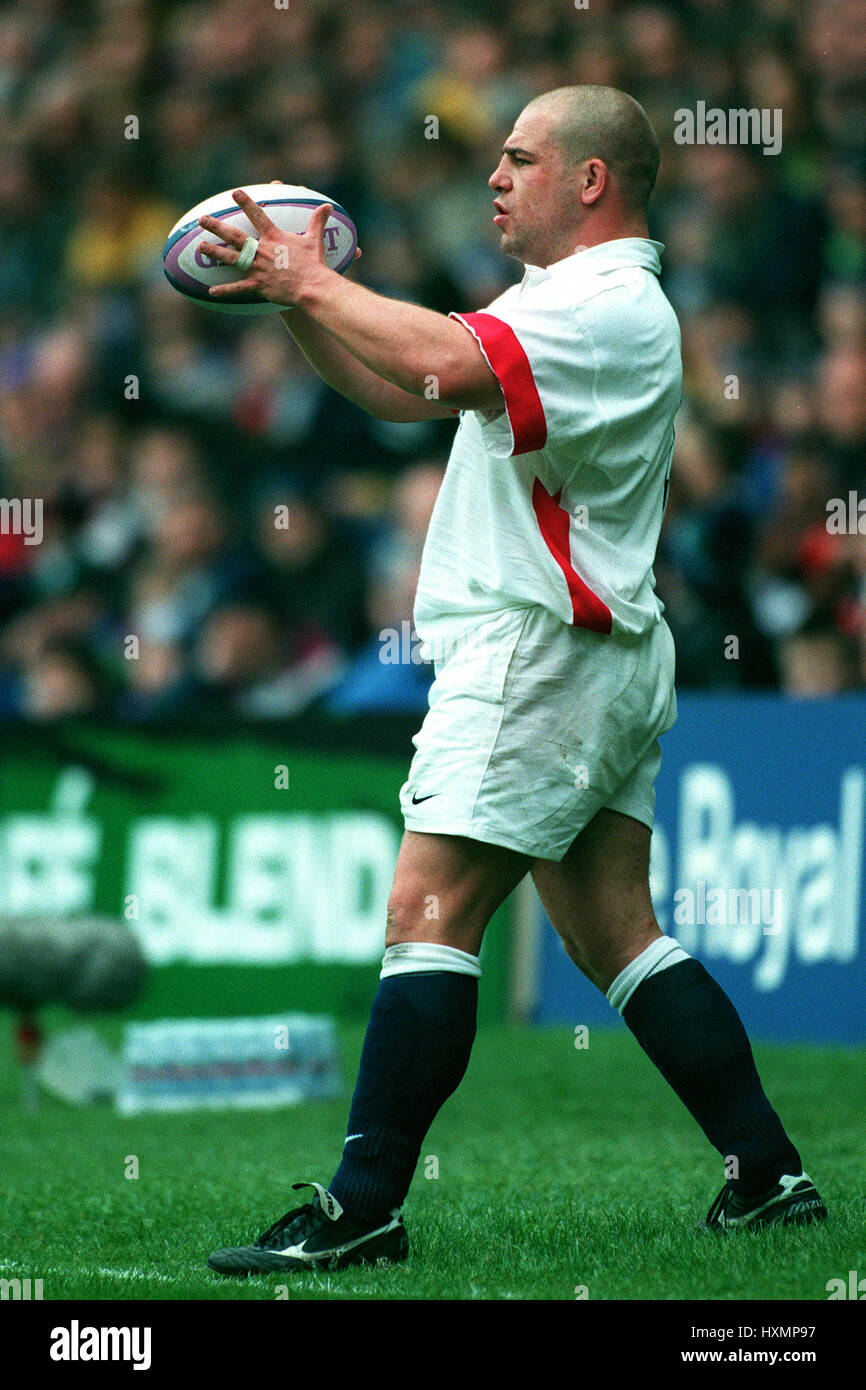 RICHARD COCKERILL ENGLAND & LEICESTER TIGERS RU 23 March 1998 Stock ...