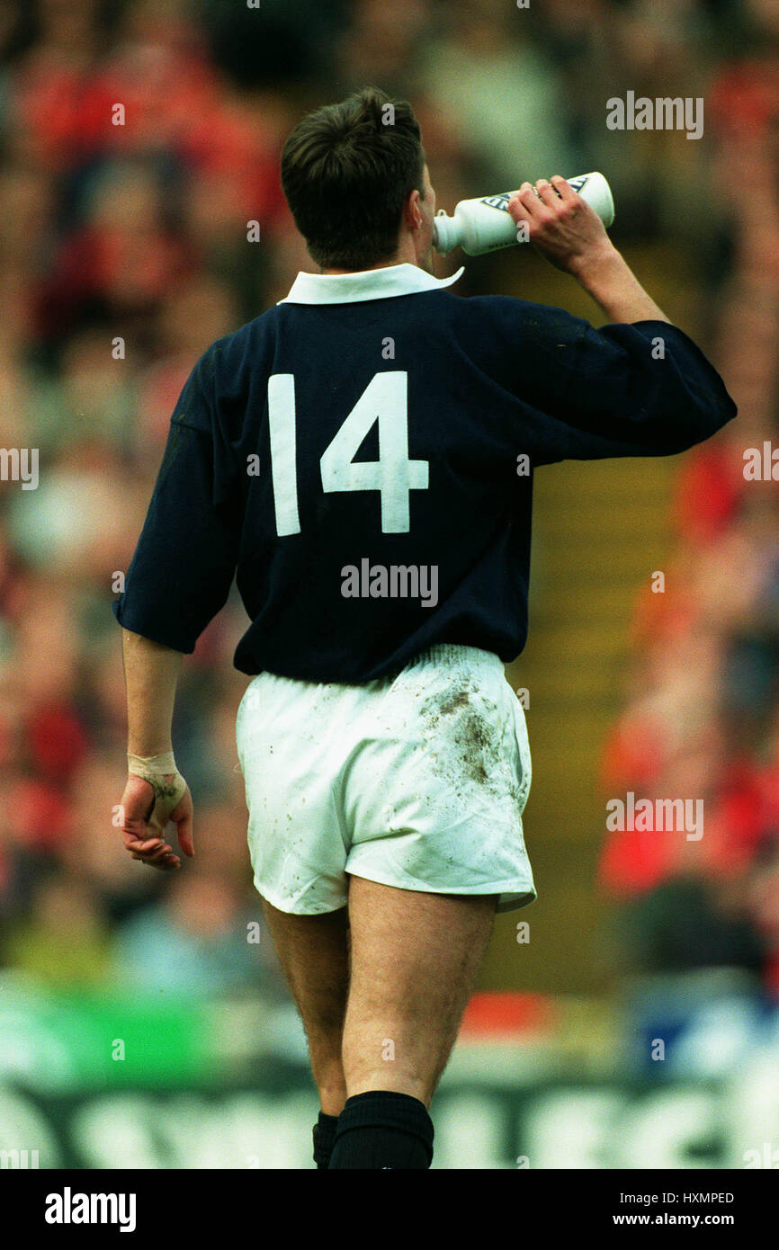 TONY STANGER SCOTLAND & HAWICK RU 09 March 1998 Stock Photo - Alamy