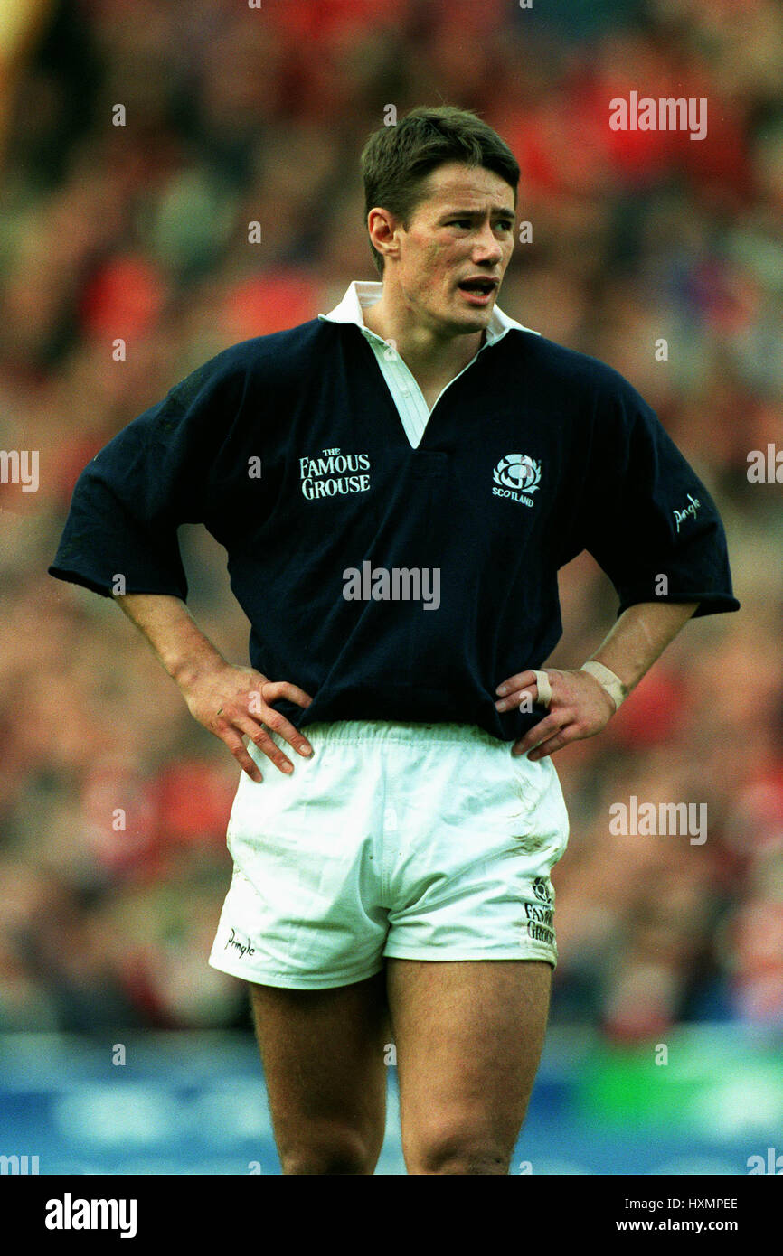 TONY STANGER SCOTLAND & HAWICK RU 09 March 1998 Stock Photo - Alamy