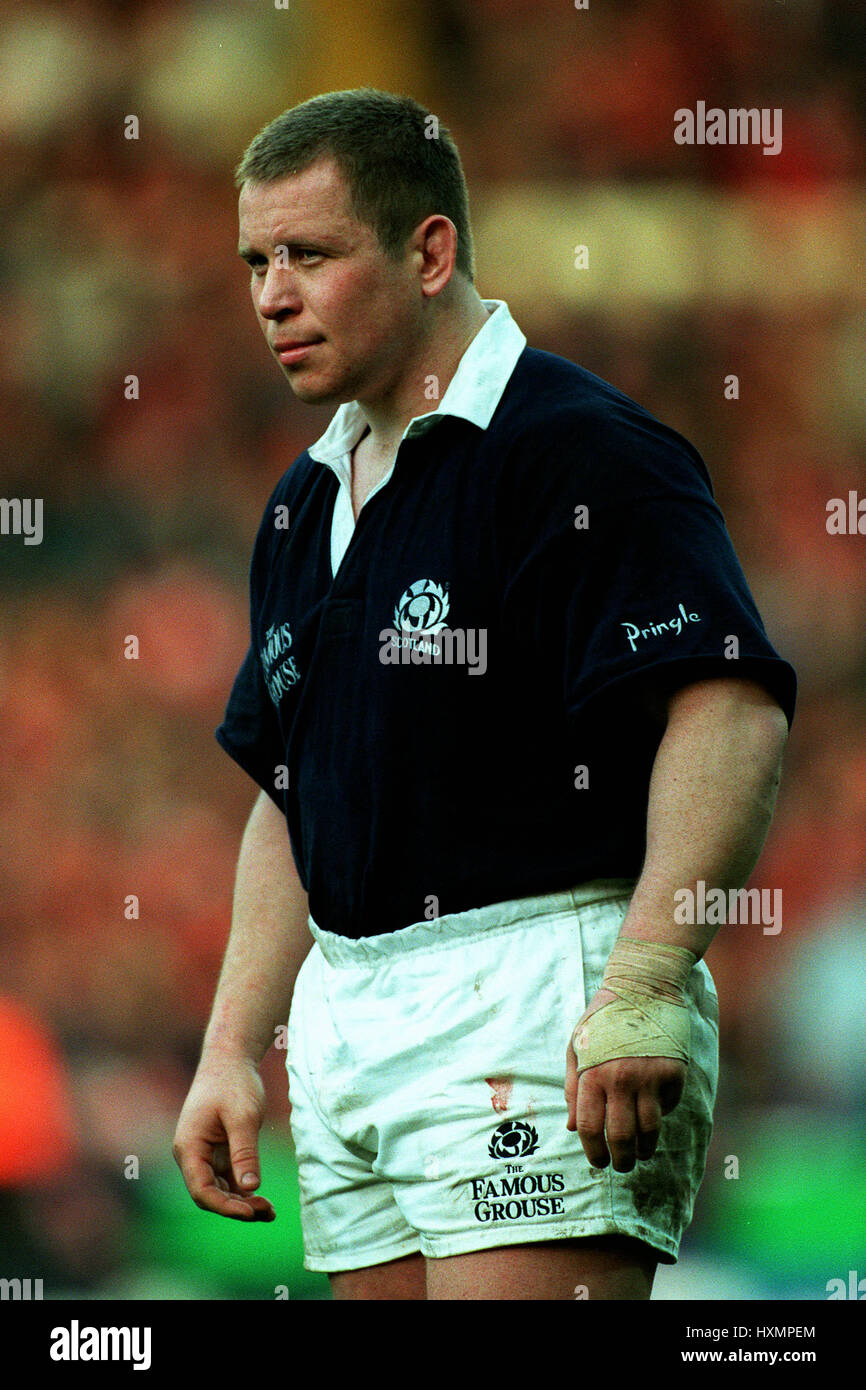MATTHEW STEWART SCOTLAND & NORTHAMPTON RU 09 March 1998 Stock Photo - Alamy