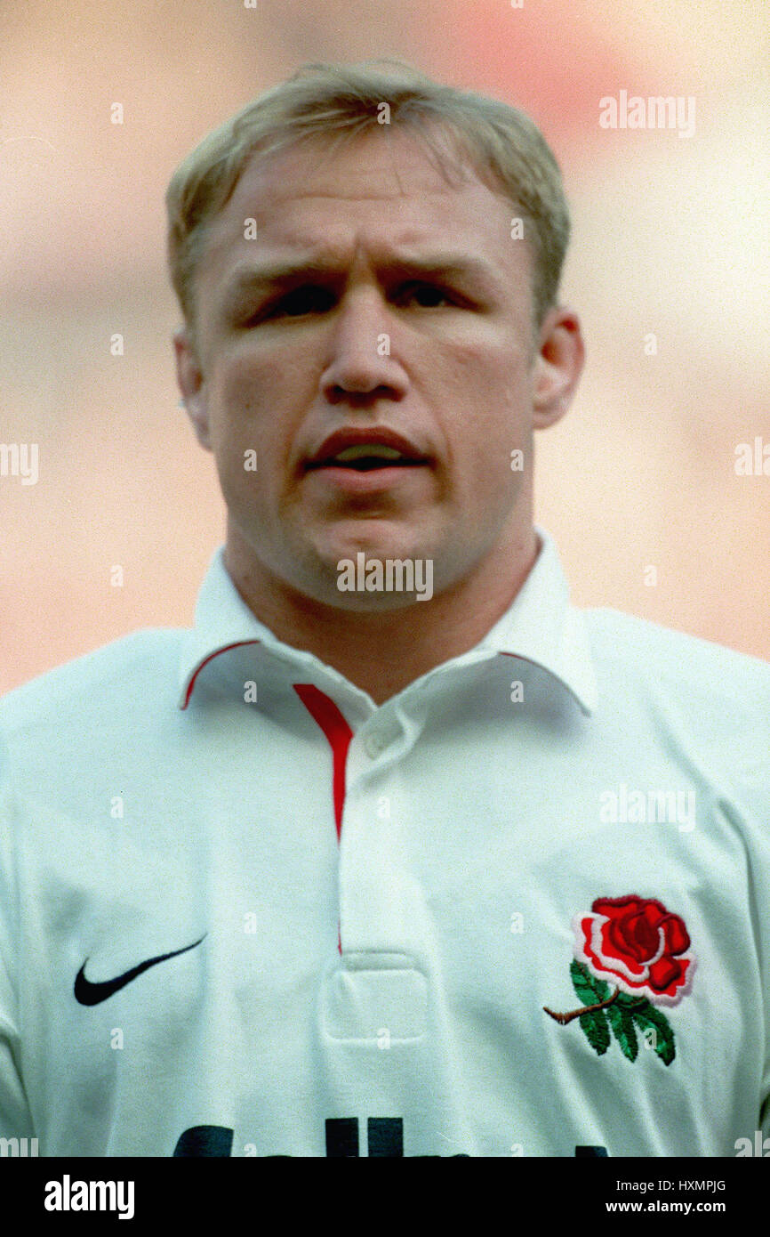 NEIL BACK ENGLAND & LEICESTER RU 10 February 1998 Stock Photo - Alamy