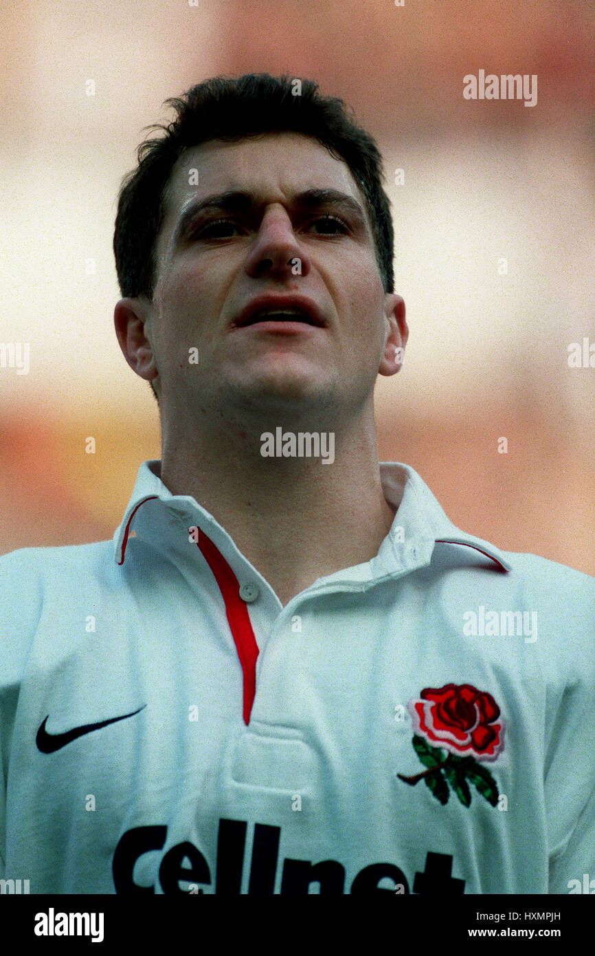 PAUL GRAYSON. ENGLAND & NORTHAMPTON RU 10 February 1998 Stock Photo - Alamy