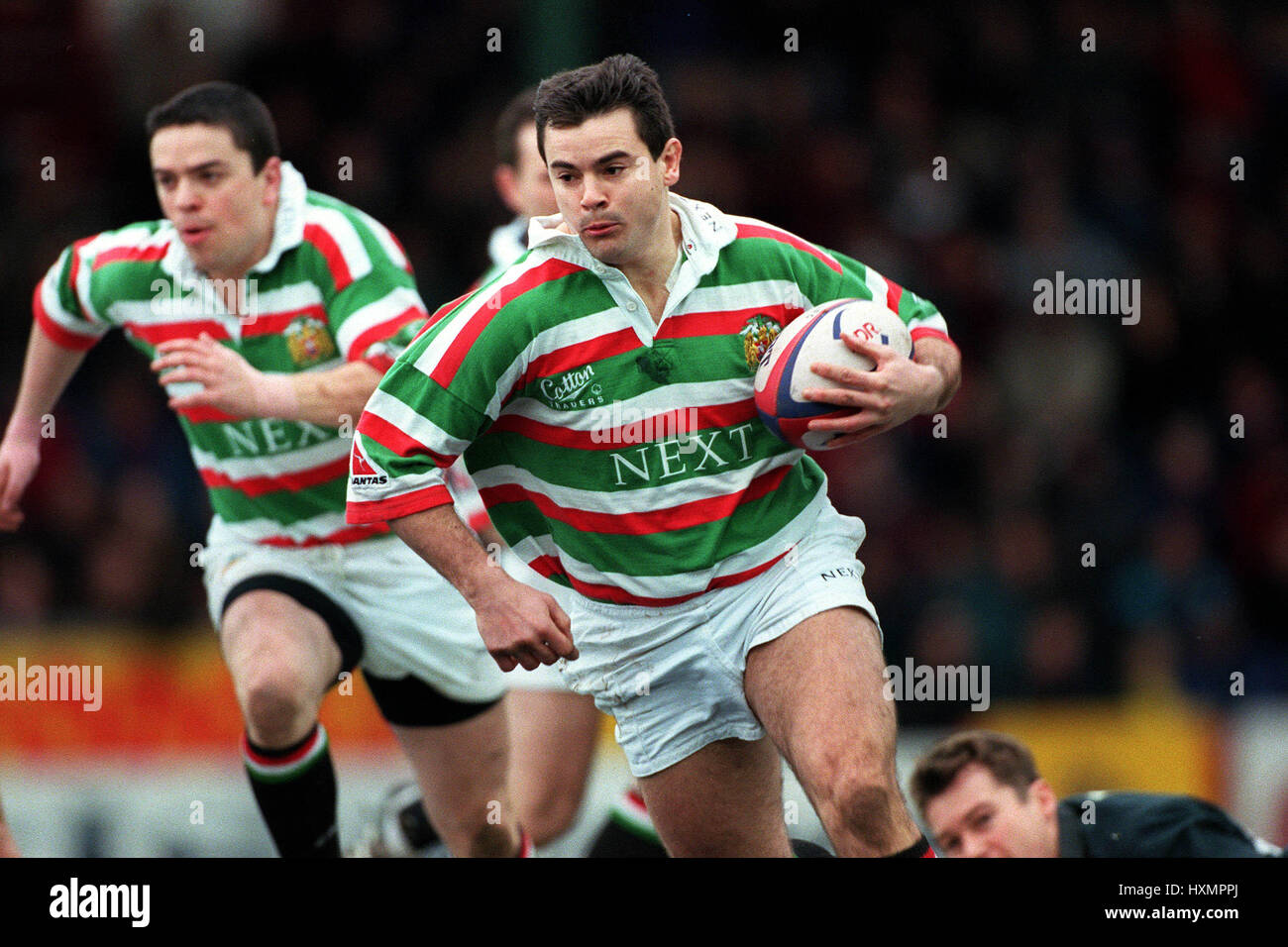 STUART POTTER ENGLAND A & LEICESTER RU 19 January 1998 Stock Photo - Alamy