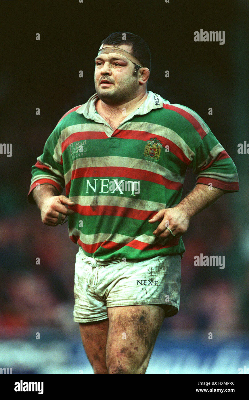 DARREN GARFORTH LEICESTER TIGERS RU 02 January 1998 Stock Photo - Alamy
