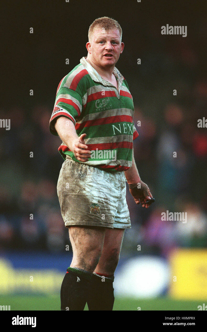 DORIAN WEST LEICESTER TIGERS RU 02 January 1998 Stock Photo - Alamy