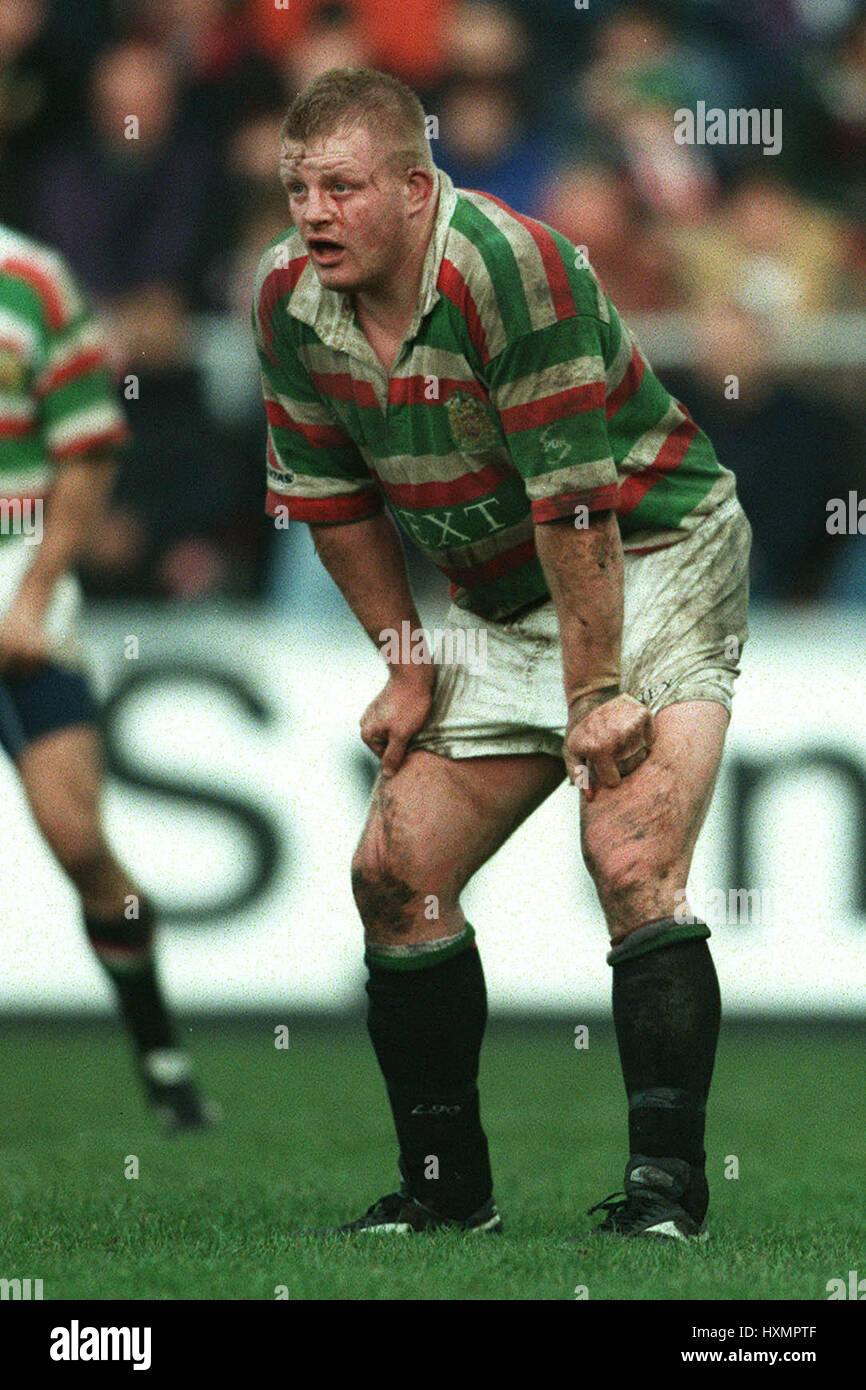 DORIAN WEST LEICESTER TIGERS RU 02 January 1998 Stock Photo - Alamy