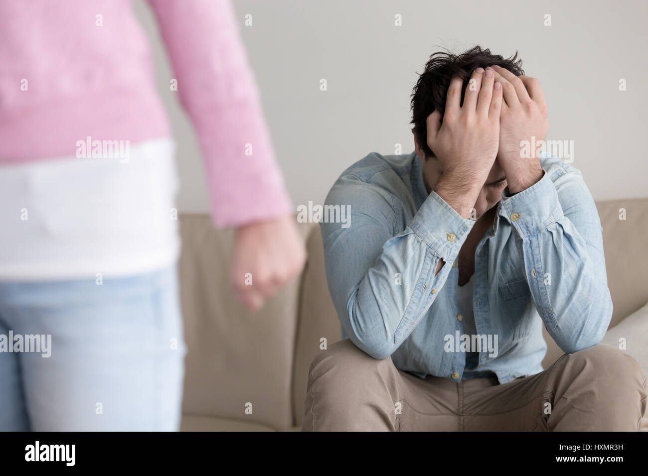 Boyfriend leaving hi-res stock photography and images - Alamy