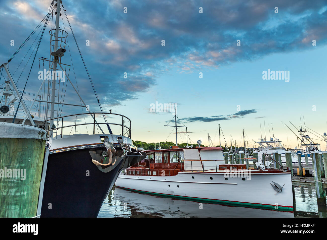 Falmouth Harbor is located on the south side of Cape Cod halfway ...