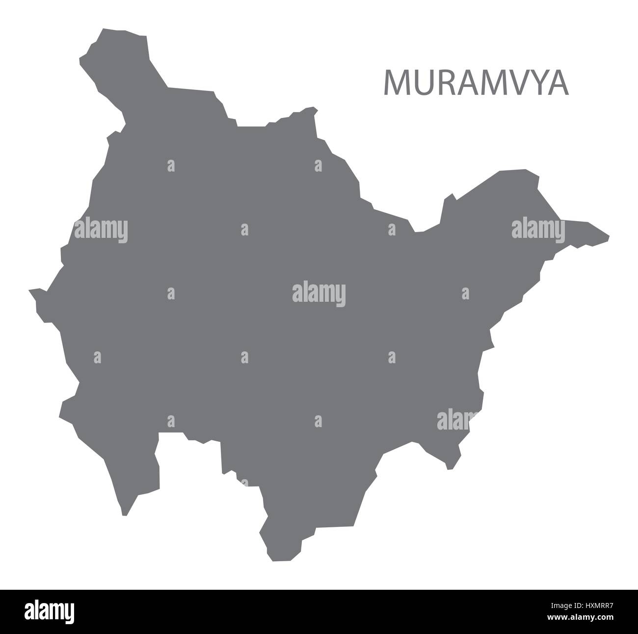 Burundi administrative divisions map hi-res stock photography and ...
