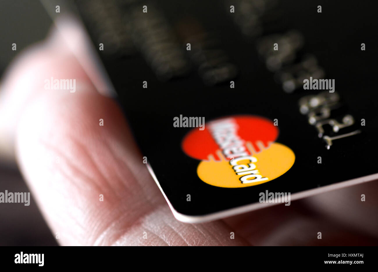 Plastic card Mastercard Stock Photo - Alamy