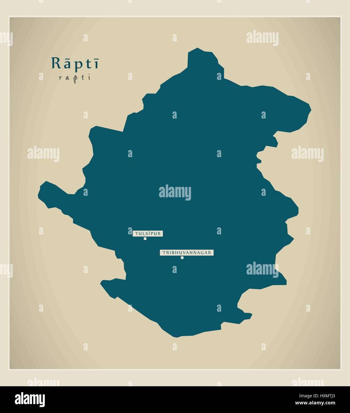 Rapti zone Stock Vector Images - Alamy