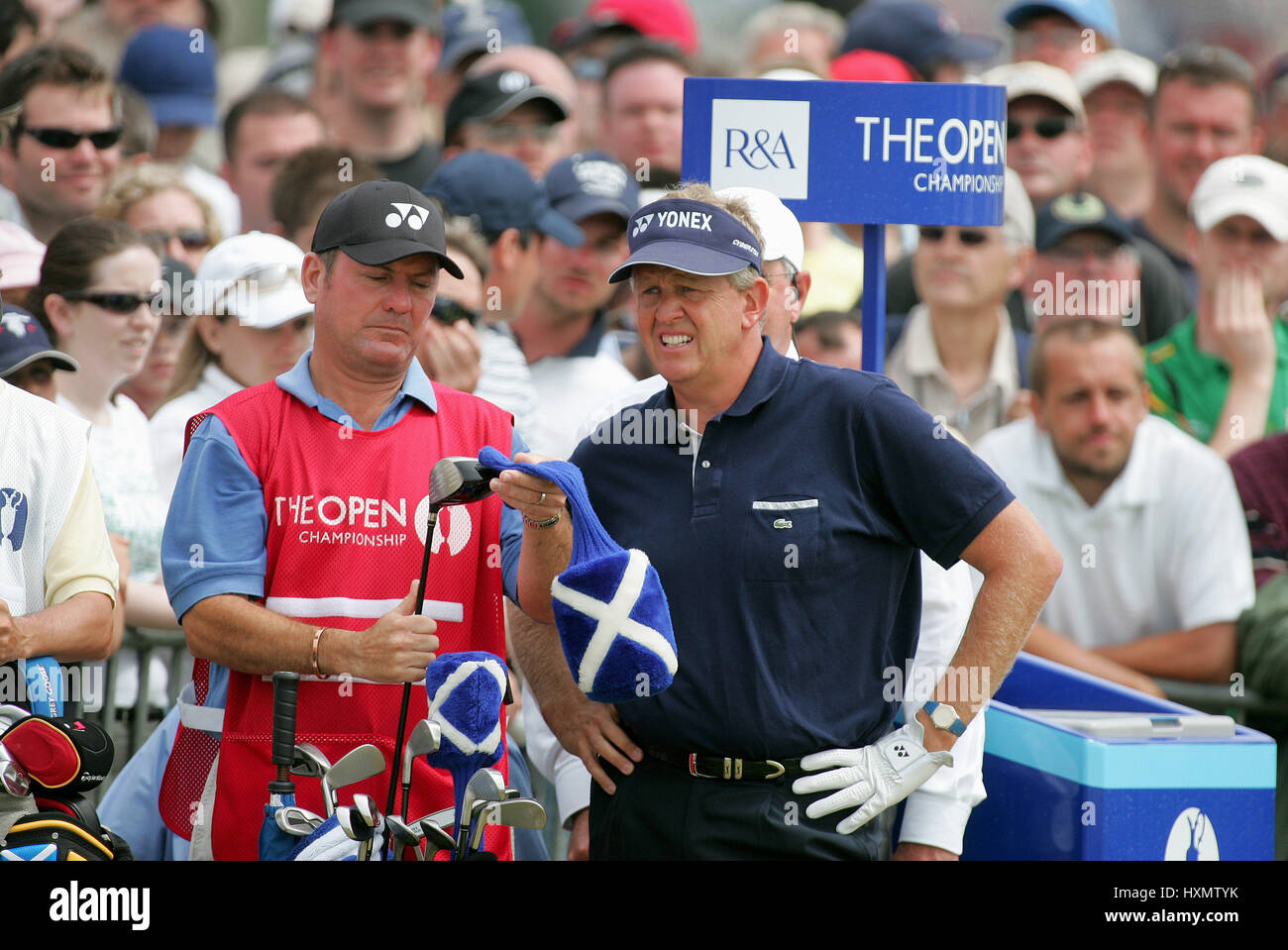 Colin montgomerie and his caddie hi-res stock photography and images ...