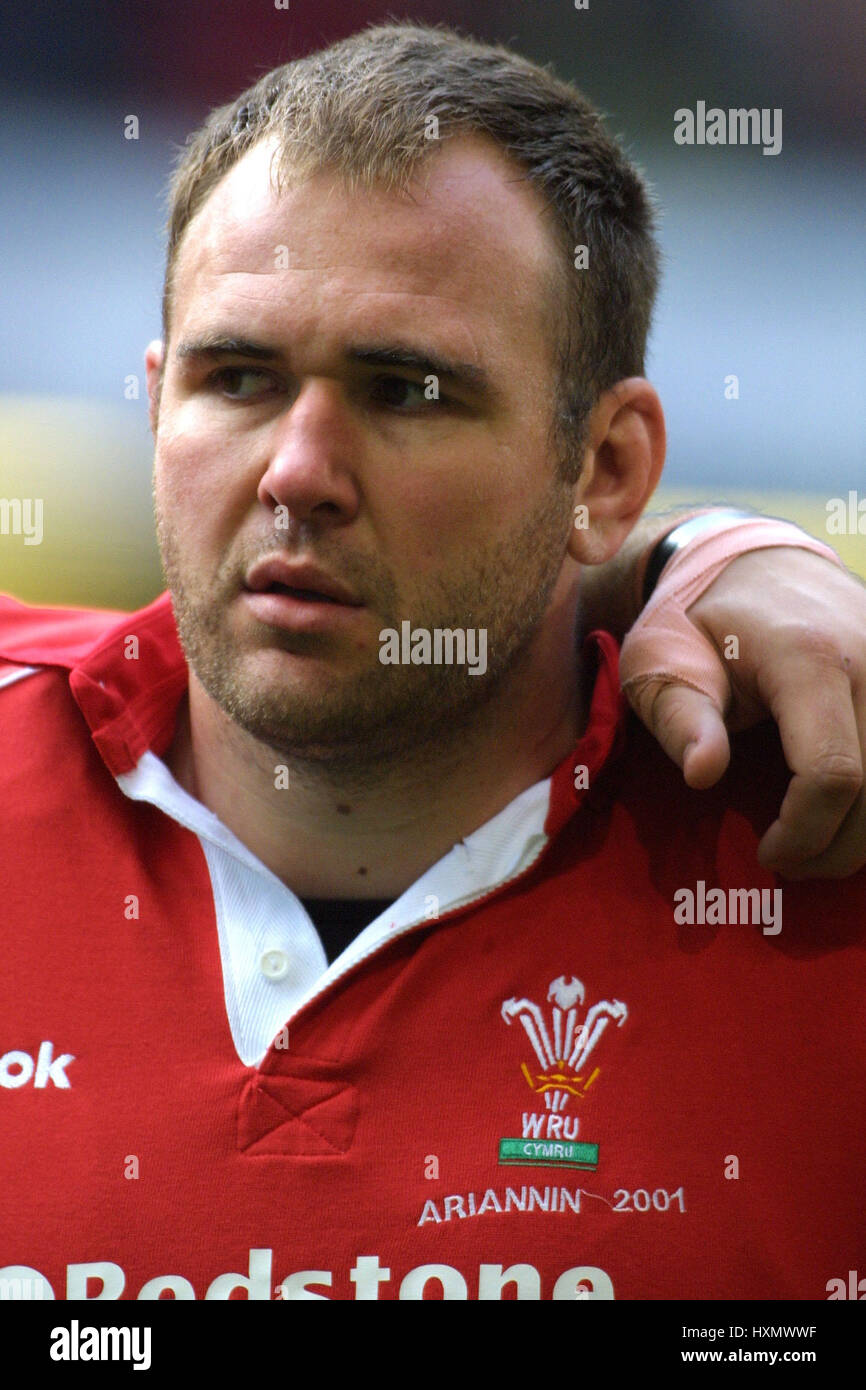 SCOTT QUINNELL WALES & CARDIFF RU CARDIFF WALES MILLENNIUM STADIUM 10 ...