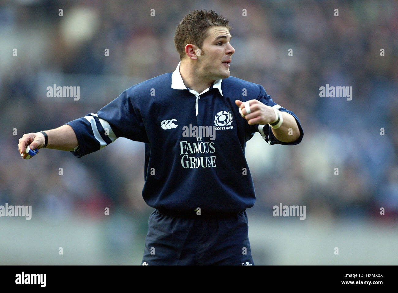 GORDON ROSS SCOTLAND & LEEDS TYKES RU MURRAYFIELD EDINBURGH 16 February ...