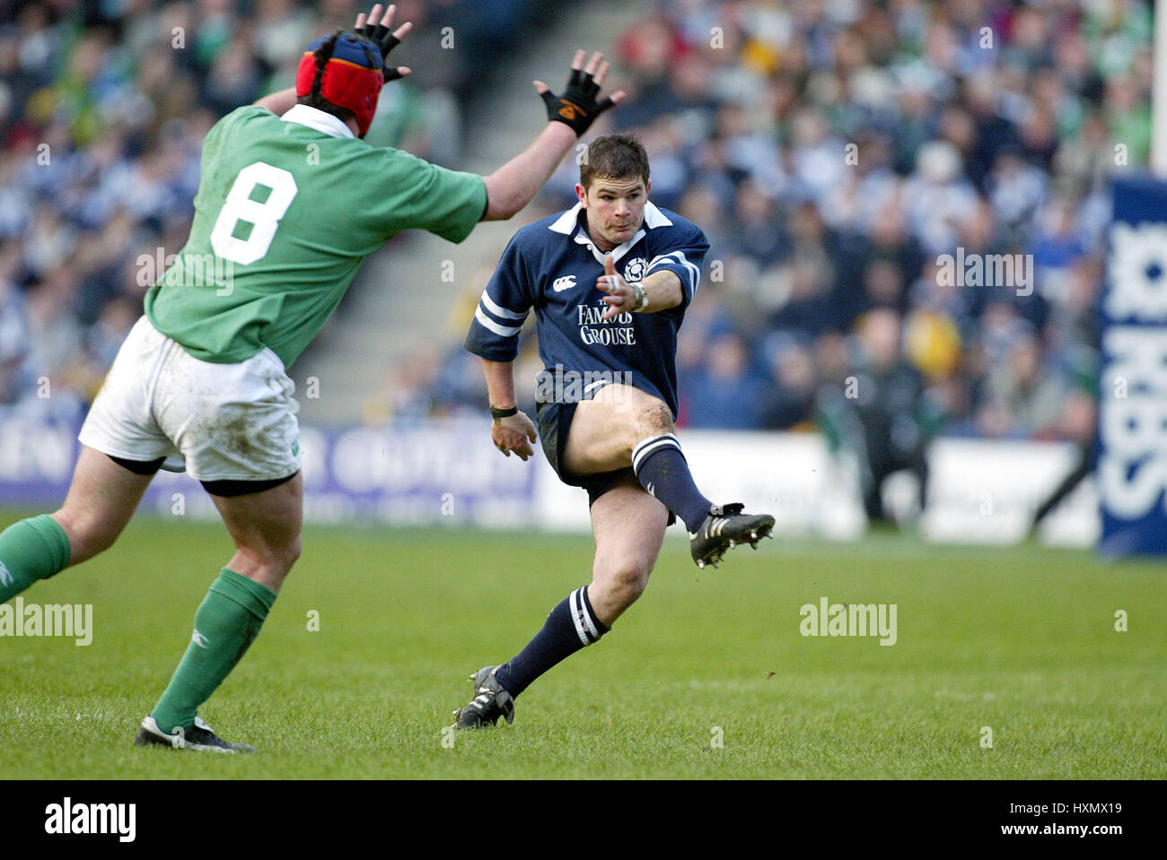 GORDON ROSS & ANTHONY FOLEY SCOTLAND V IRELAND SIX NATIONS MURRAYFIELD ...