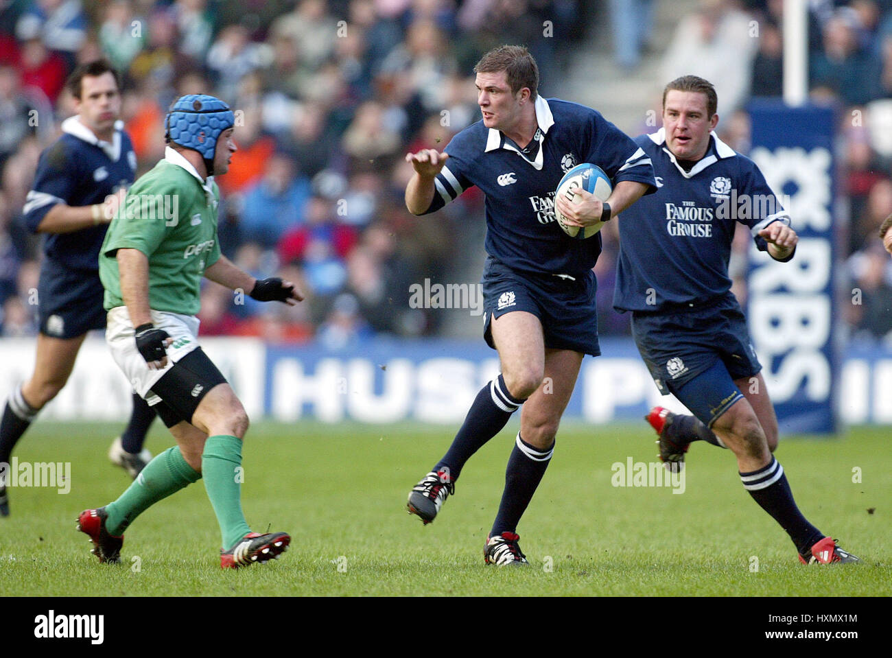 ANDY CRAIG & DAVID HUMPHREYS SCOTLAND V IRELAND SIX NATIONS MURRAYFIELD ...