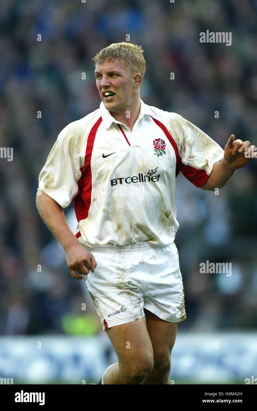 LEWIS MOODY ENGLAND & LEICESTER TIGERS RU LONDON TWICKENHAM 16 February ...