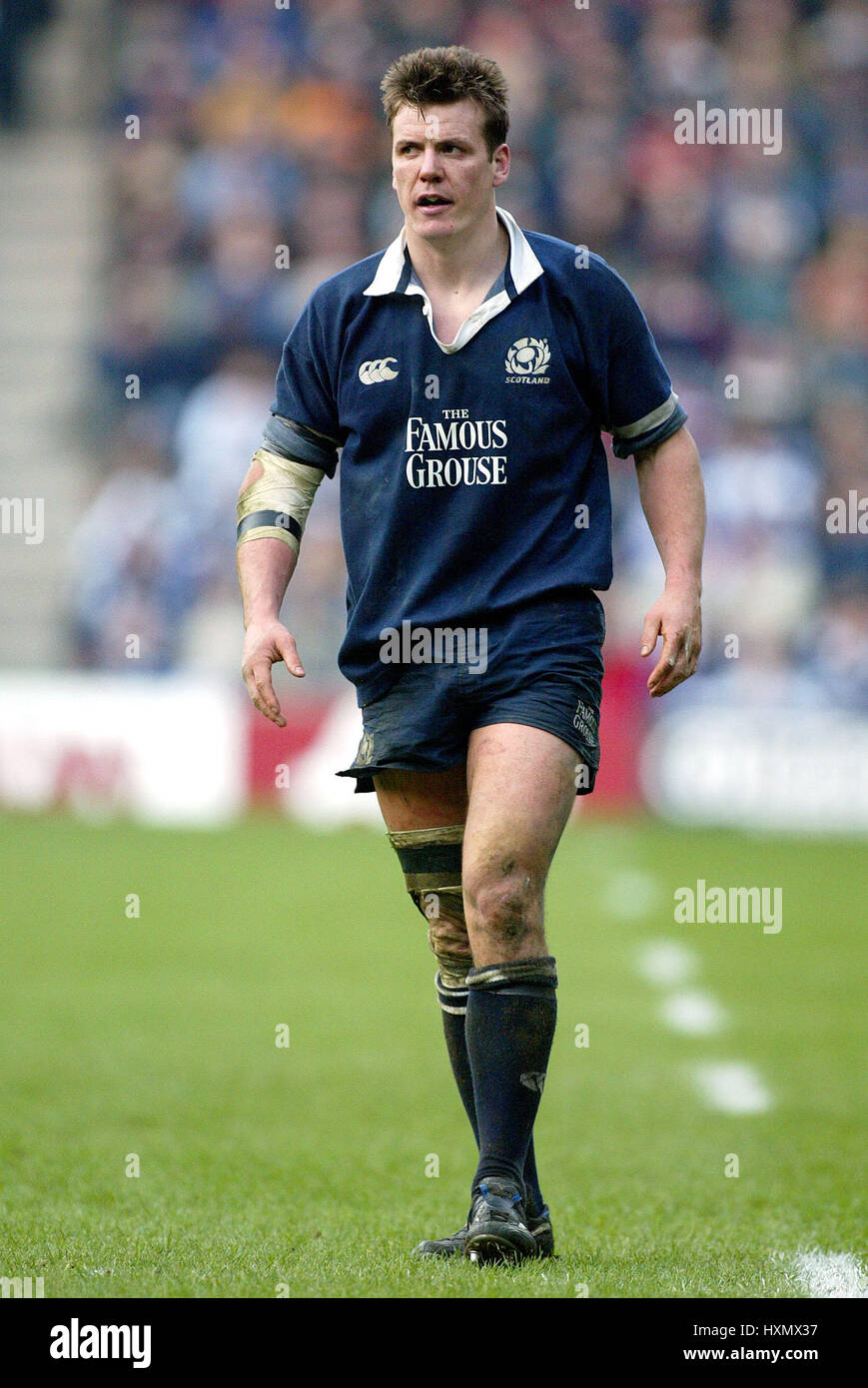 ANDREW MOWER SCOTLAND & NEWCASTLE FALCONS MURRAYFIELD EDINBURGH 16 ...