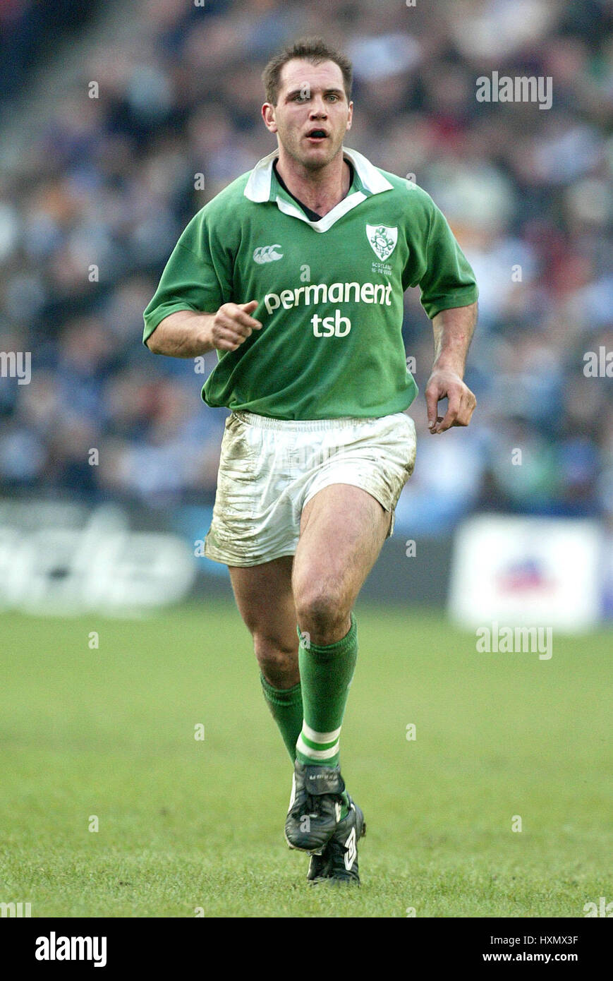 KEITH GLEESON IRELAND & LEINSTER RU MURRAYFIELD EDINBURGH 16 February ...