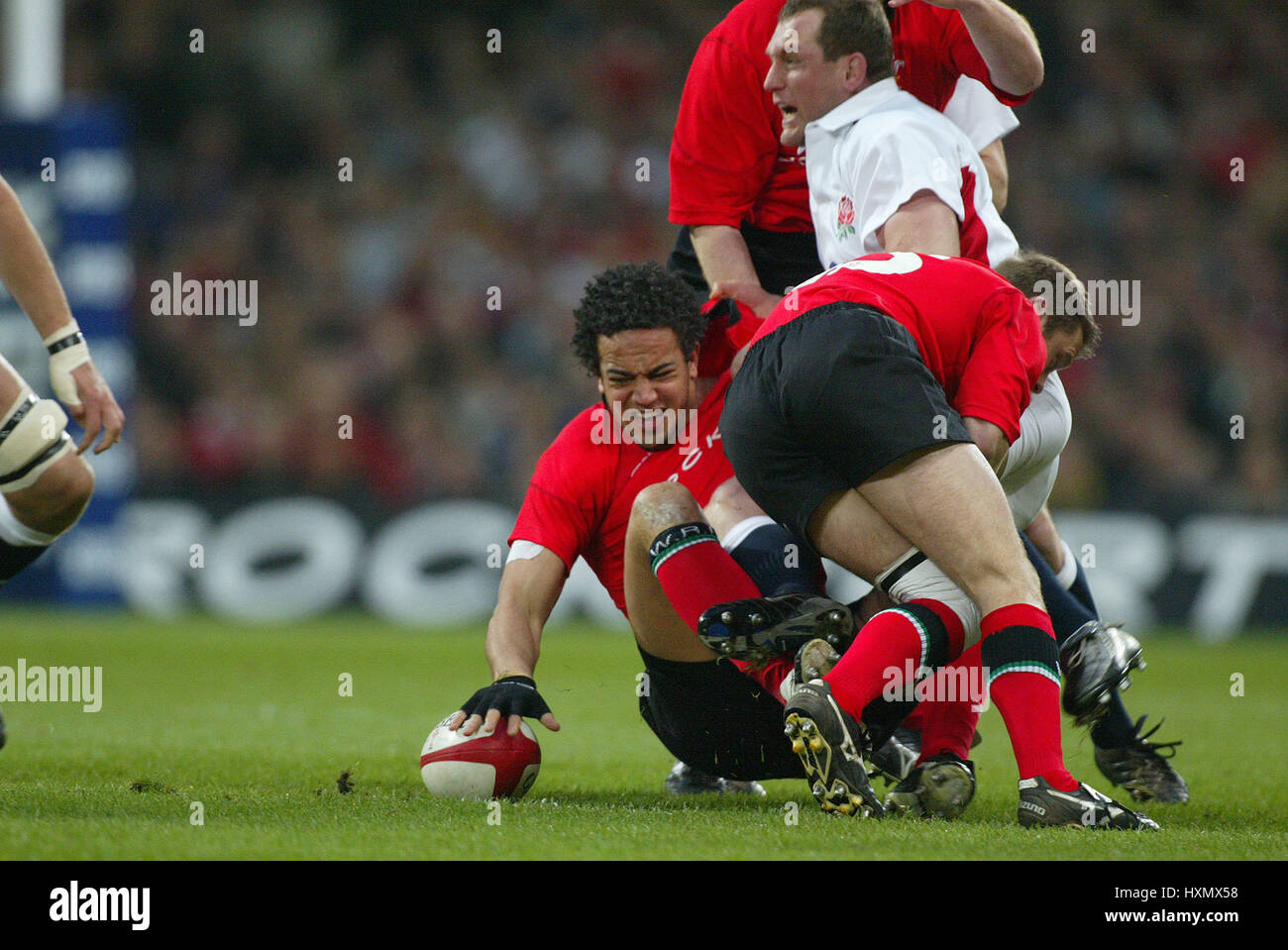 GAVIN THOMAS WALES & BATH RU MILLENNIUM STADIUM CARDIFF WALES 22 ...