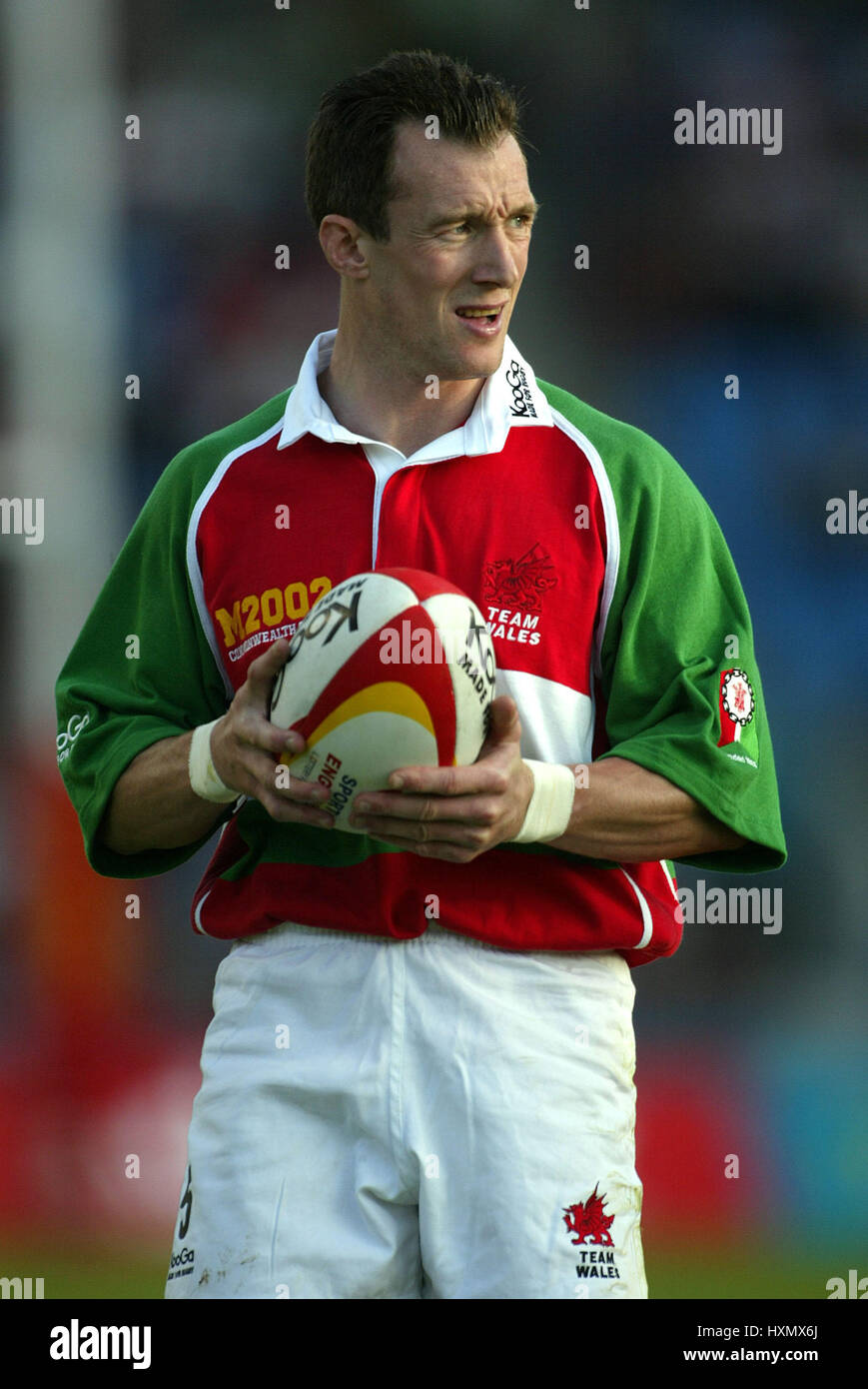 ROBERT HOWLEY WALES & CARDIFF RU MANCHESTER ENGLAND 02 August 2002 ...