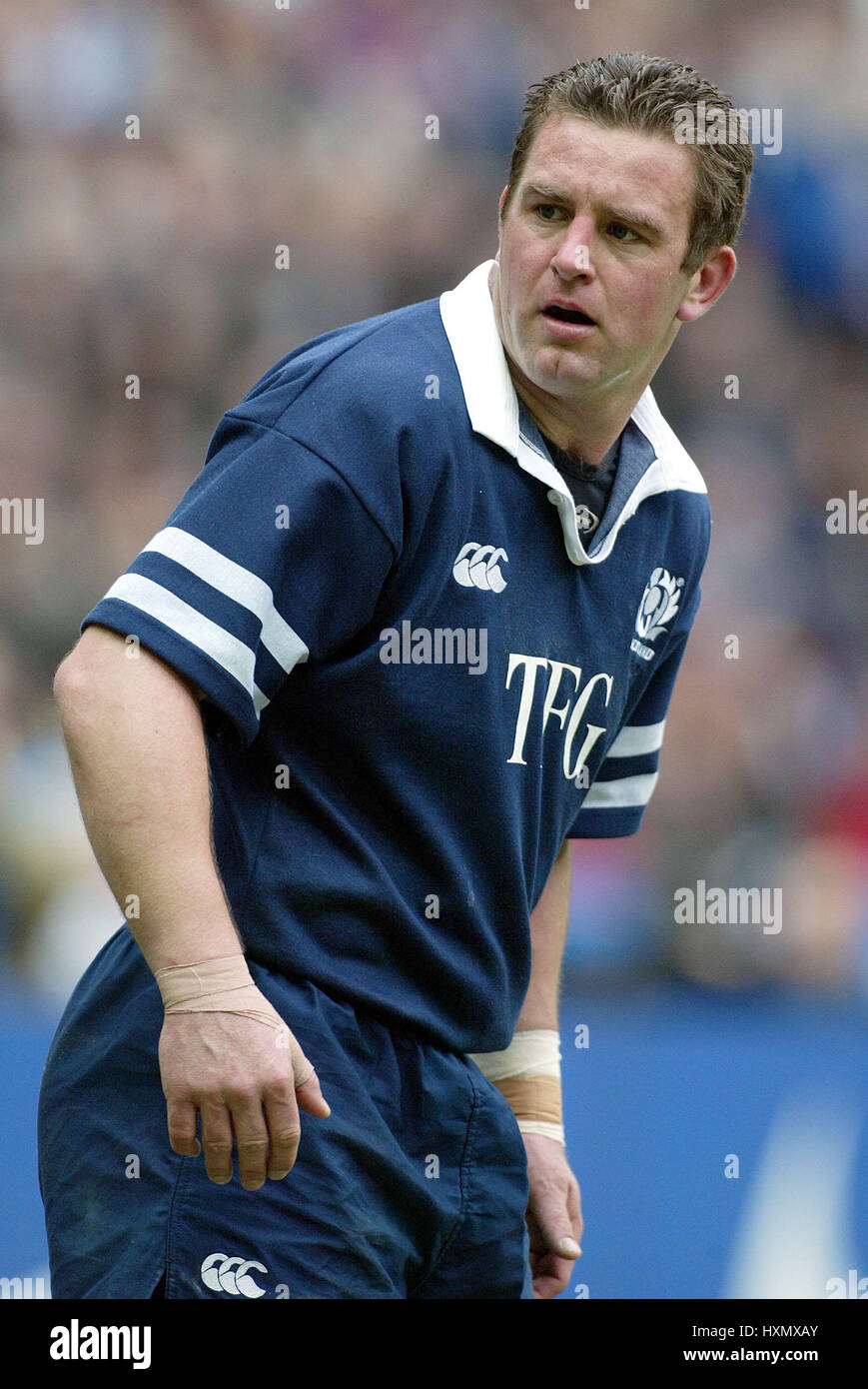 BRENDAN LANEY SCOTLAND & EDINBURGH RUGBY STADE FRANCE PARIS 23 February ...