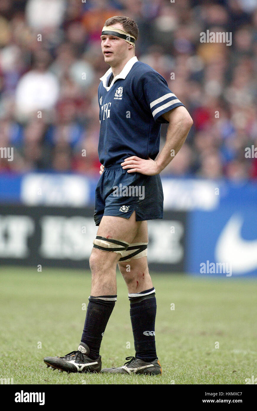 STUART GRIMES SCOTLAND & GLASGOW RUGBY STADE FRANCE PARIS 23 February ...