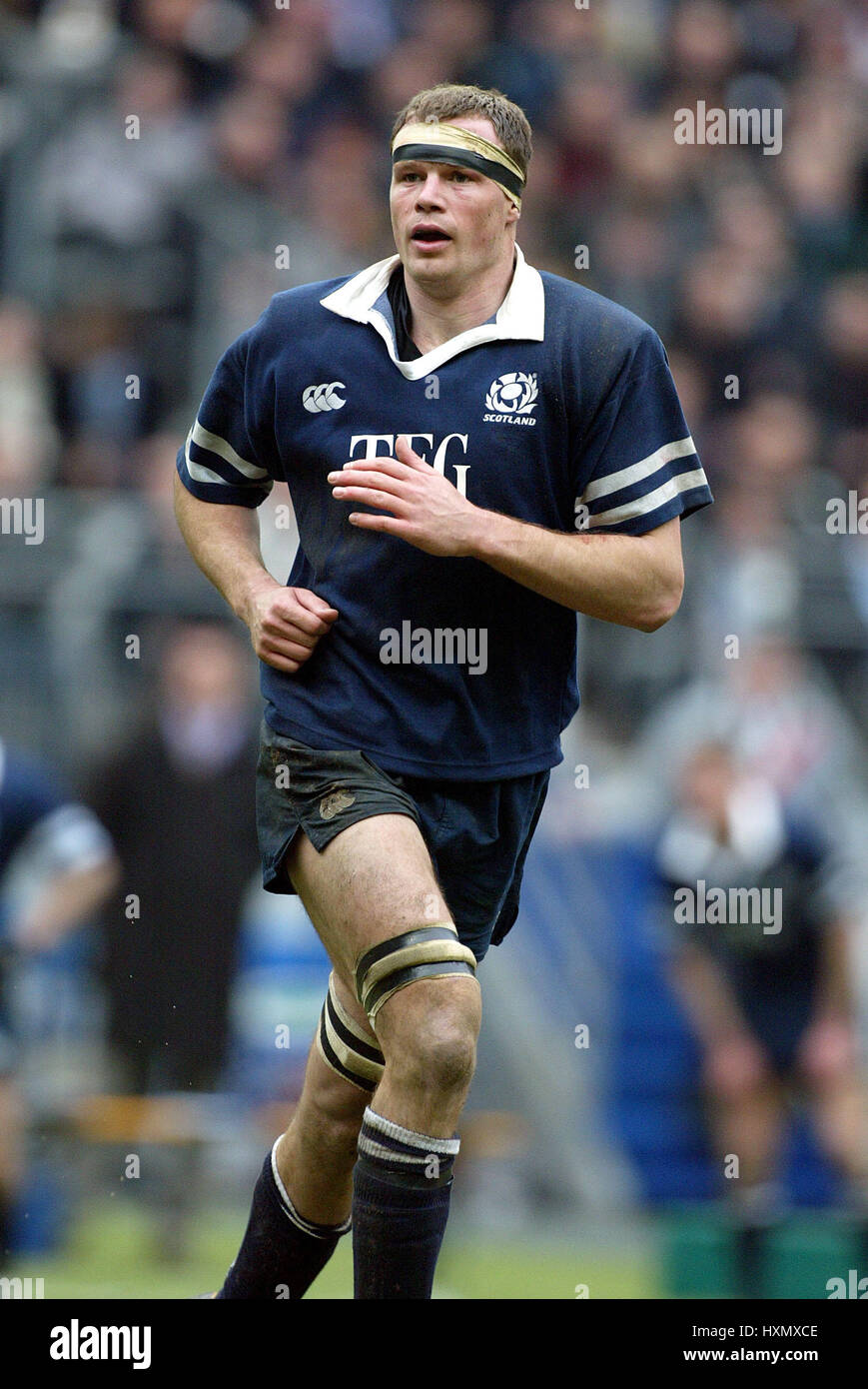 STUART GRIMES SCOTLAND & GLASGOW RUGBY STADE FRANCE PARIS 23 February ...