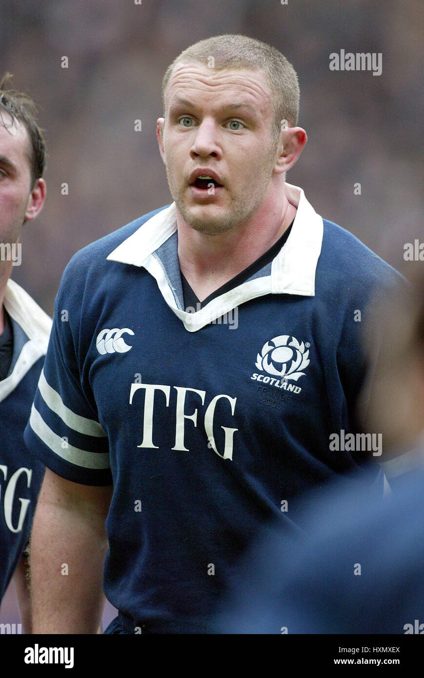 JASON WHITE. SCOTLAND & GLASGOW RUGBY STADE FRANCE PARIS 23 February ...
