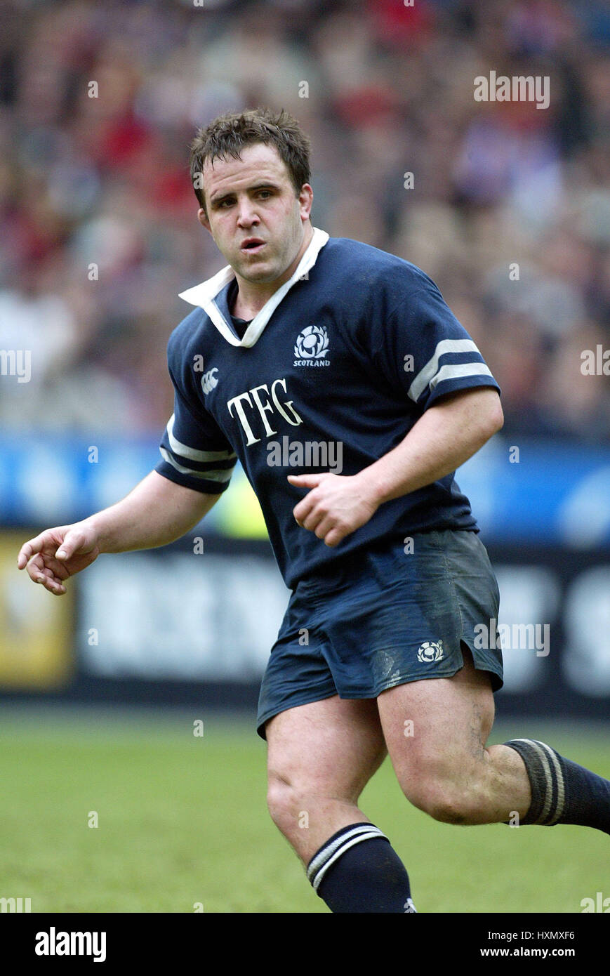 TOM SMITH SCOTLAND & NORTHAMPTON SAINTS STADE FRANCE PARIS 23 February ...
