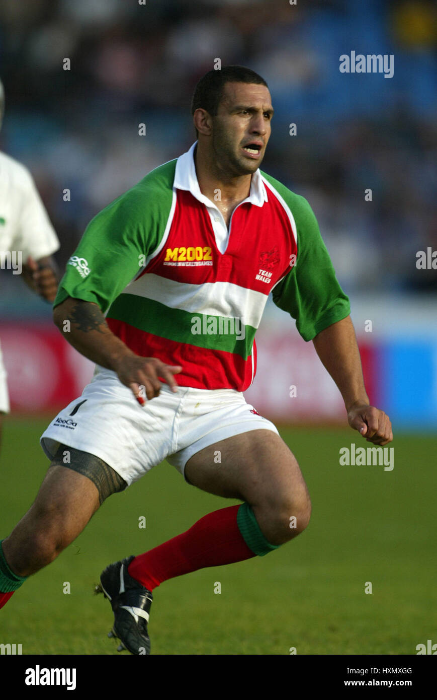 JASON FORSTER WALES RU MANCHESTER ENGLAND 02 August 2002 Stock Photo ...