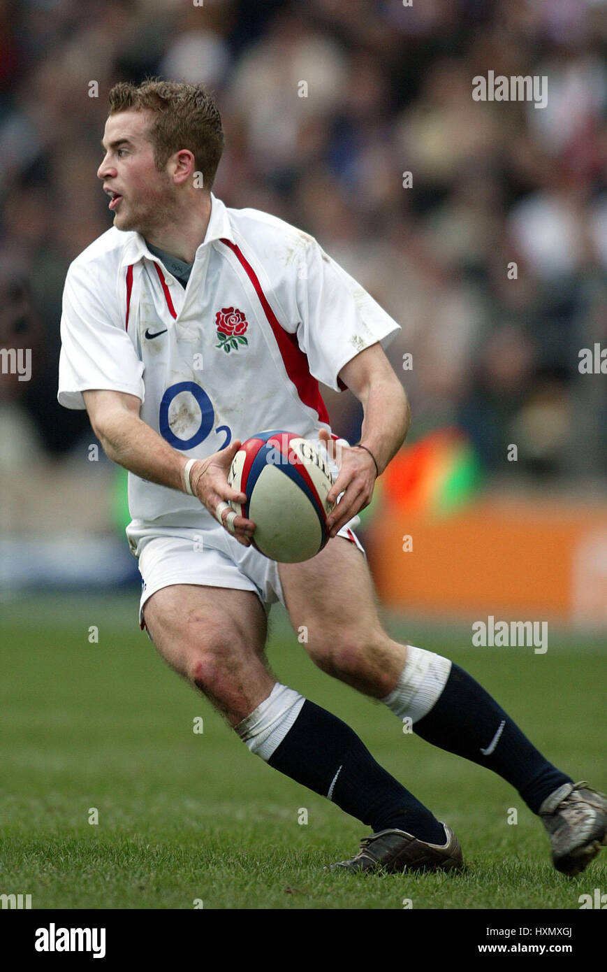 JAMES SIMPSON-DANIEL ENGLAND & GLOUCESTER RU TWICKENHAM LONDON ENGLAND ...