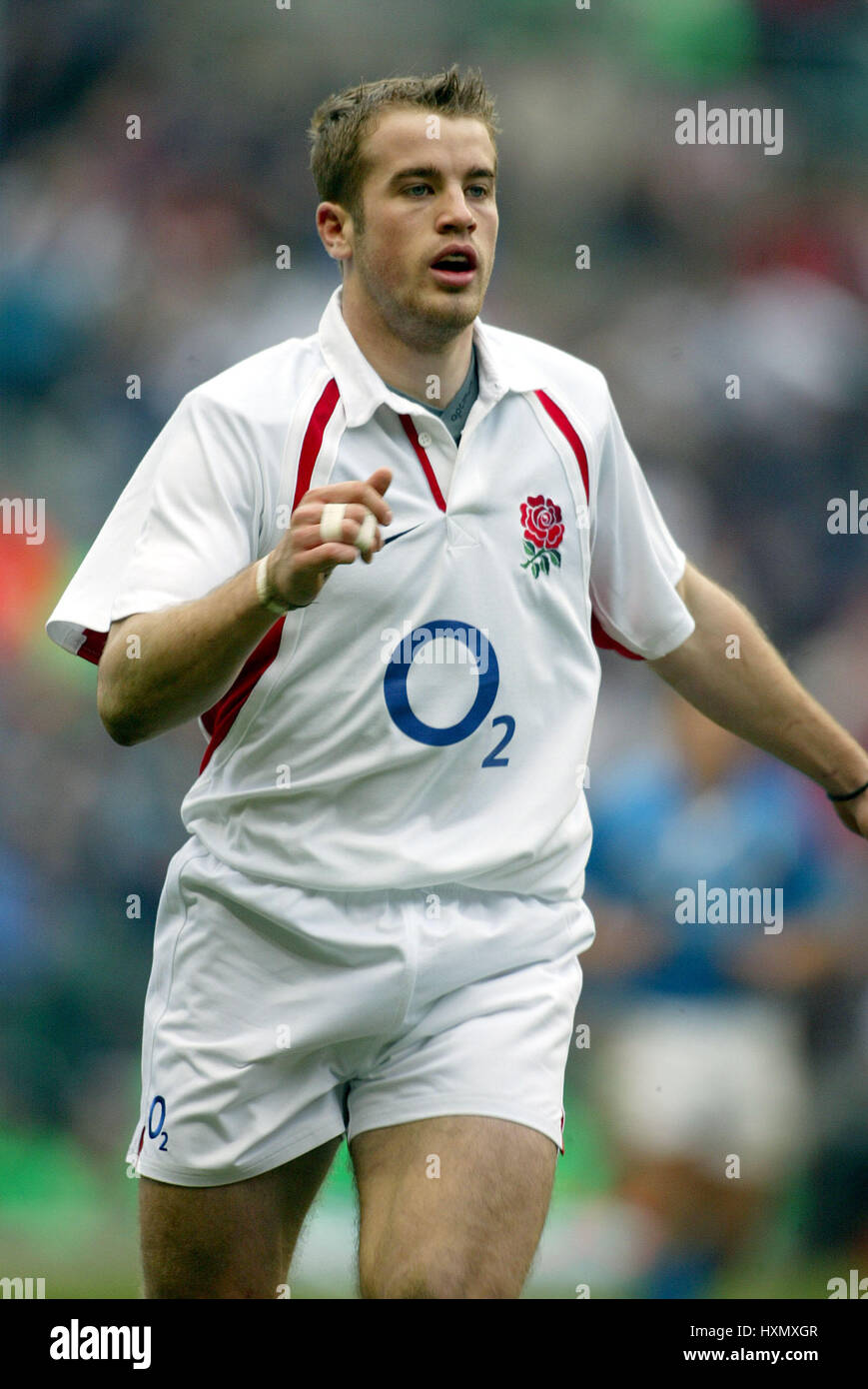 JAMES SIMPSON-DANIEL ENGLAND & GLOUCESTER RU TWICKENHAM LONDON ENGLAND ...