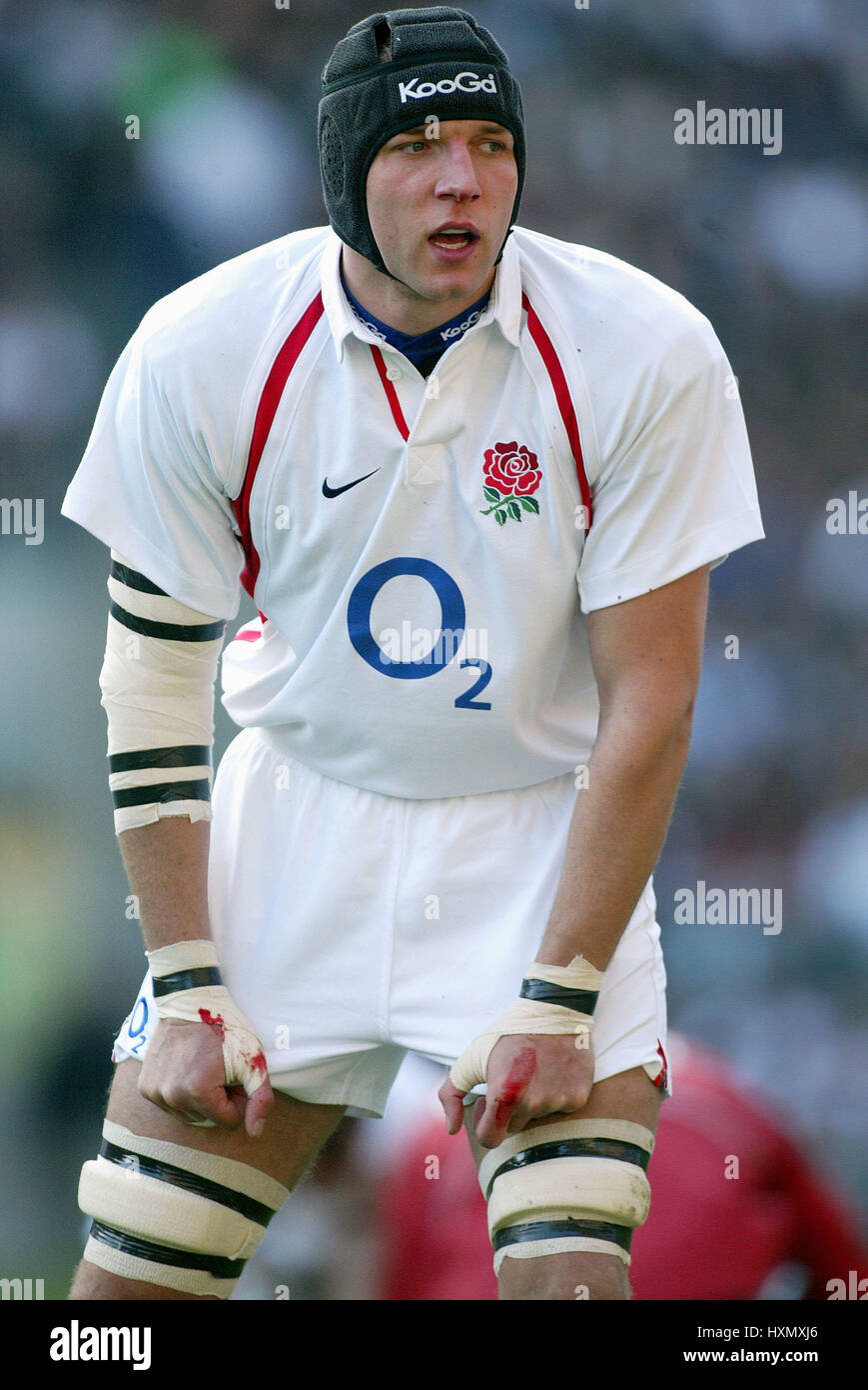 BEN KAY ENGLAND & LEICESTER TIGERS RU TWICKENHAM LONDON ENGLAN 22 March ...