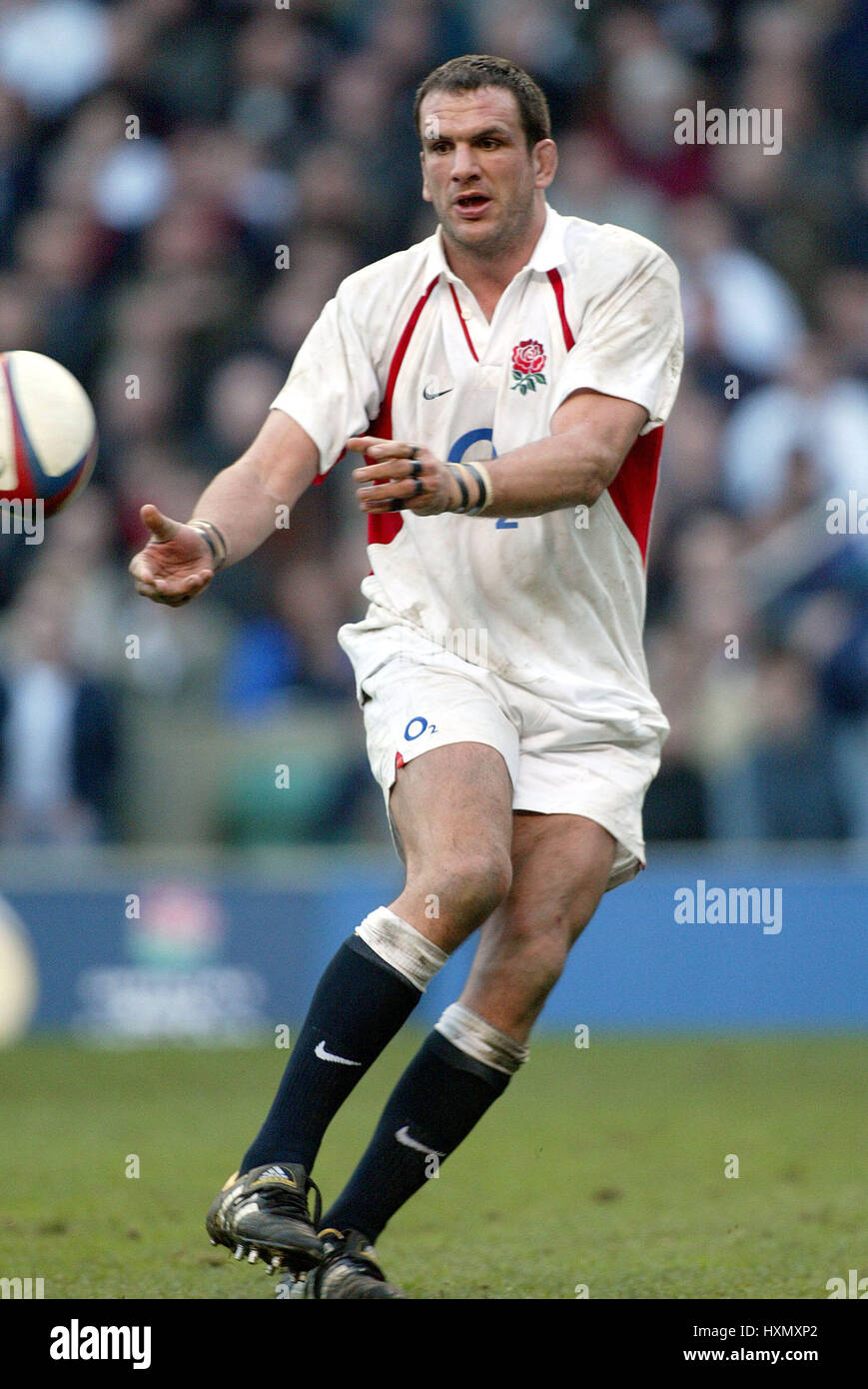 MARTIN JOHNSON ENGLAND & LEICESTER TIGERS RU TWICKENHAM LONDON ENGLAN ...