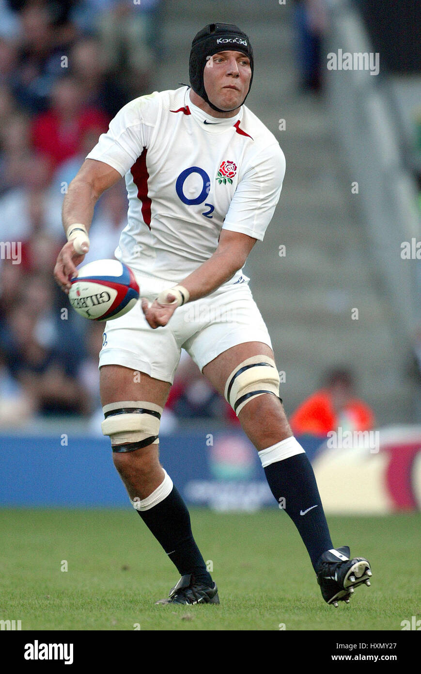 BEN KAY ENGLAND & LEICESTER TIGERS RU TWICKENHAM LONDON ENGLAND 06 ...