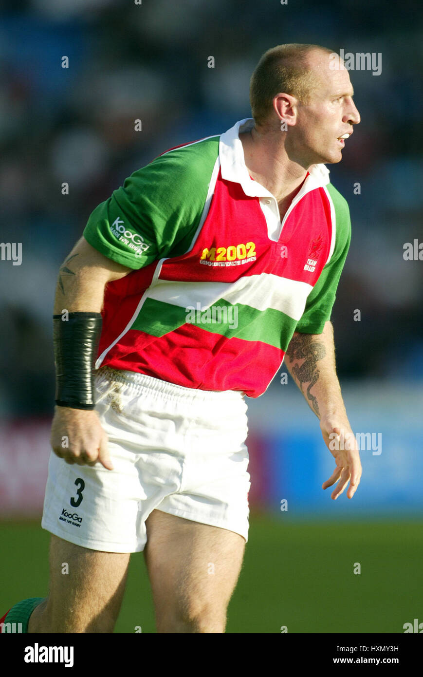 GARETH THOMAS WALES & CARDIFF RU MANCHESTER ENGLAND 02 August 2002 ...