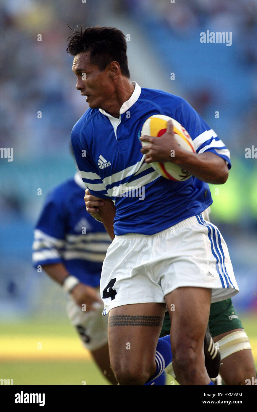 FAAPITO MATAGITAU SAMOA RU MANCHESTER ENGLAND 02 August 2002 Stock ...