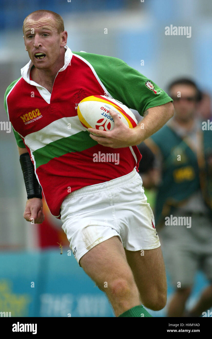 GARETH THOMAS WALES & CARDIFF RU MANCHESTER ENGLAND 03 August 2002 ...