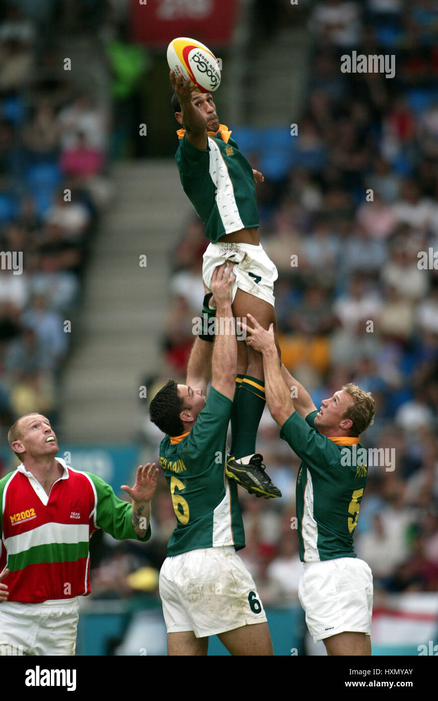 PAUL TREU AUSTRALIA RU MANCHESTER ENGLAND 03 August 2002 Stock Photo ...