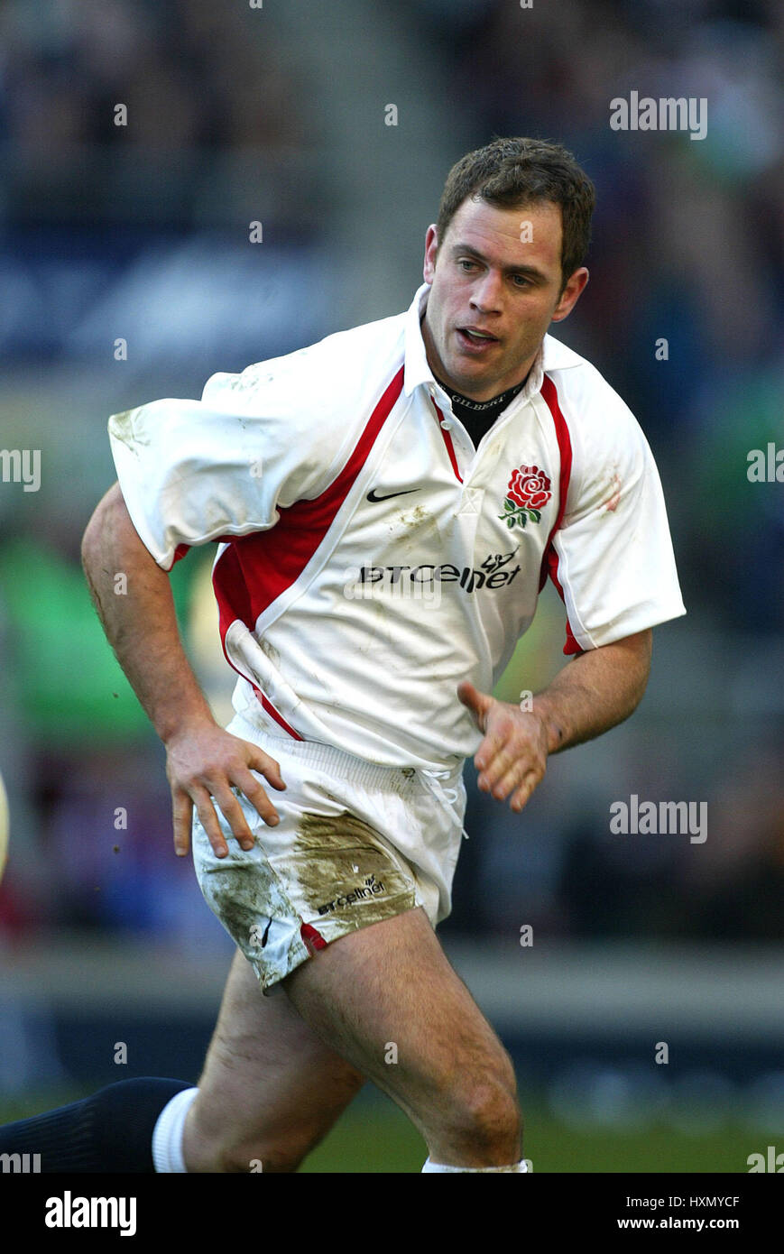 KYRAN BRACKEN ENGLAND & SARACENS RU LONDON TWICKENHAM 16 February 2002 ...