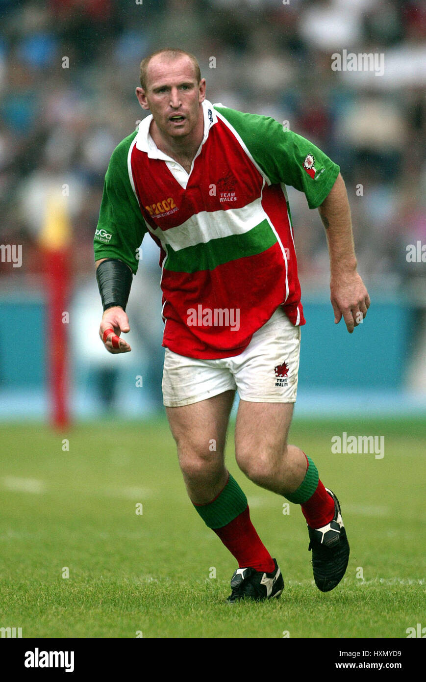 GARETH THOMAS WALES & CARDIFF RU MANCHESTER ENGLAND 04 August 2002 ...
