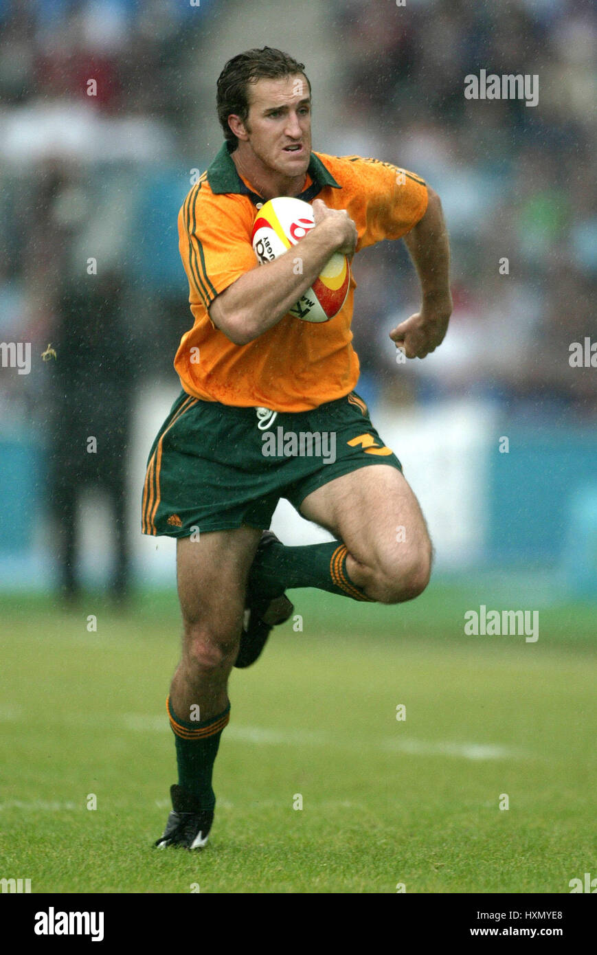 SCOTT BARTON AUSTRALIA RU MANCHESTER ENGLAND 04 August 2002 Stock Photo ...