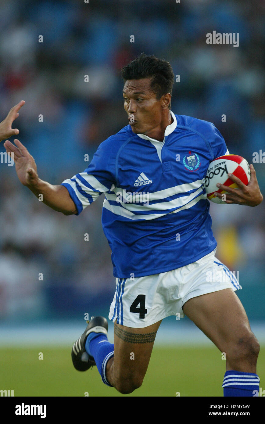 FAAPITO MATAGITAU SAMOA RU CITY OF MANCHESTER STADIUM MANCHESTER 03 ...