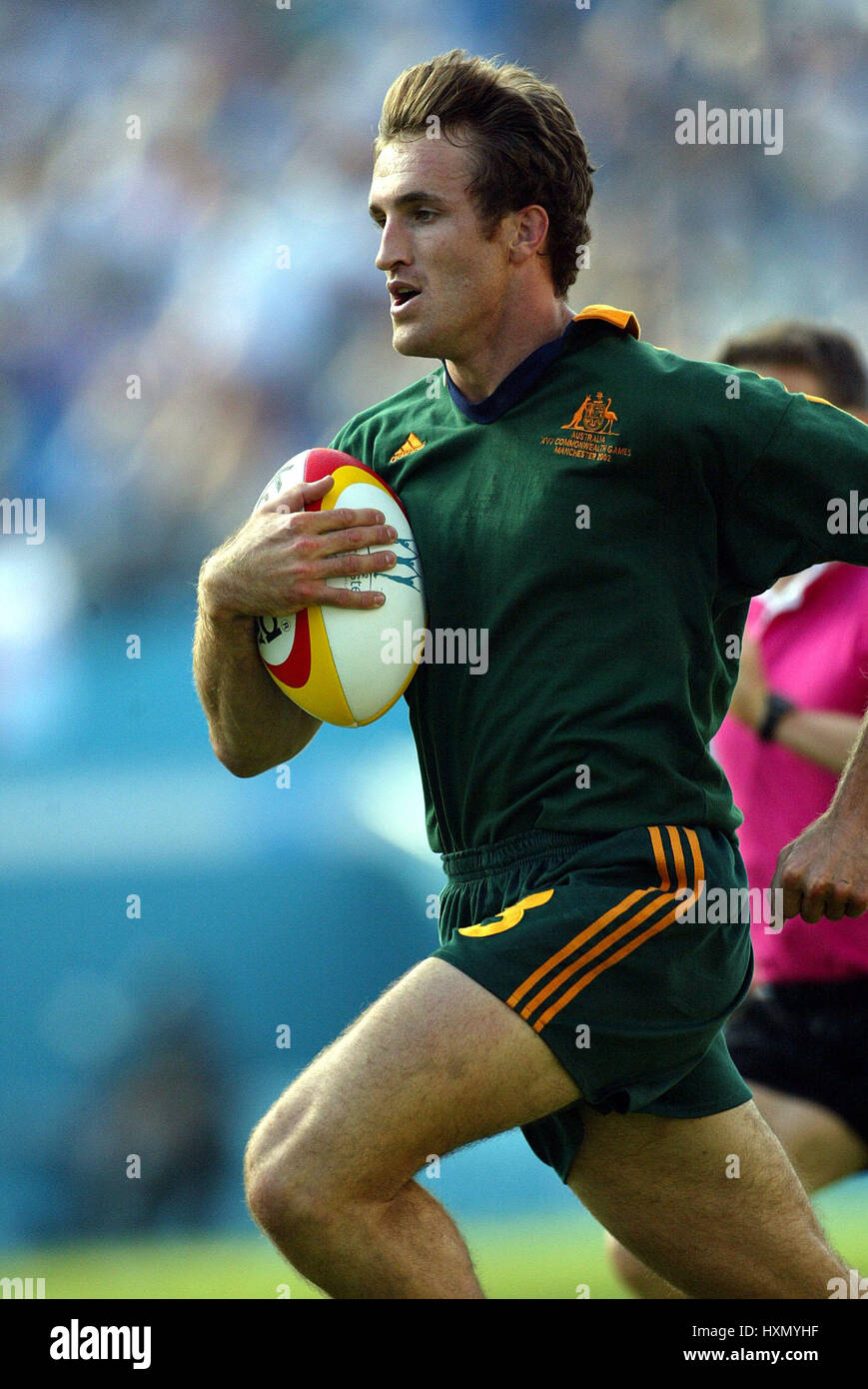 SCOTT BARTON AUSTRALIA RU MANCHESTER ENGLAND 03 August 2002 Stock Photo ...