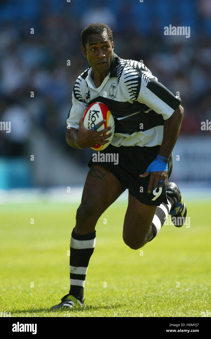 VILIMONI DELASAU FIJI RU MANCHESTER ENGLAND 03 August 2002 Stock Photo ...
