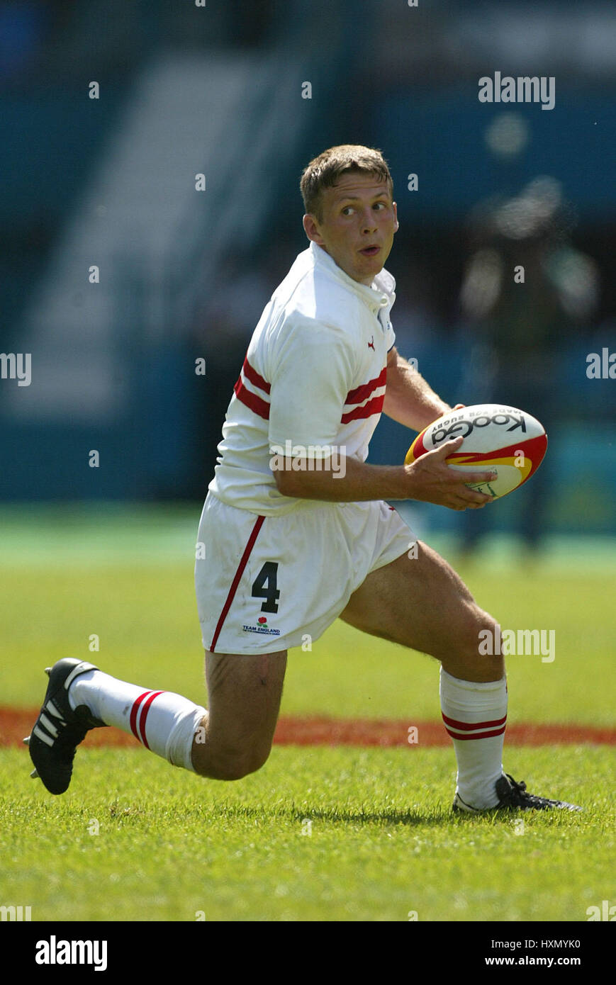 SIMON AMOR ENGLAND RU MANCHESTER ENGLAND 03 August 2002 Stock Photo - Alamy