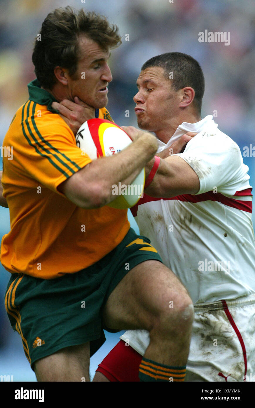 HENRY PAUL & SCOTT BARTON ENGLAND V AUSTRALIA MANCHESTER ENGLAND 07 ...